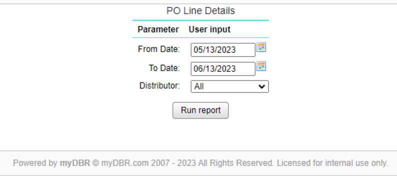 PO Line Details